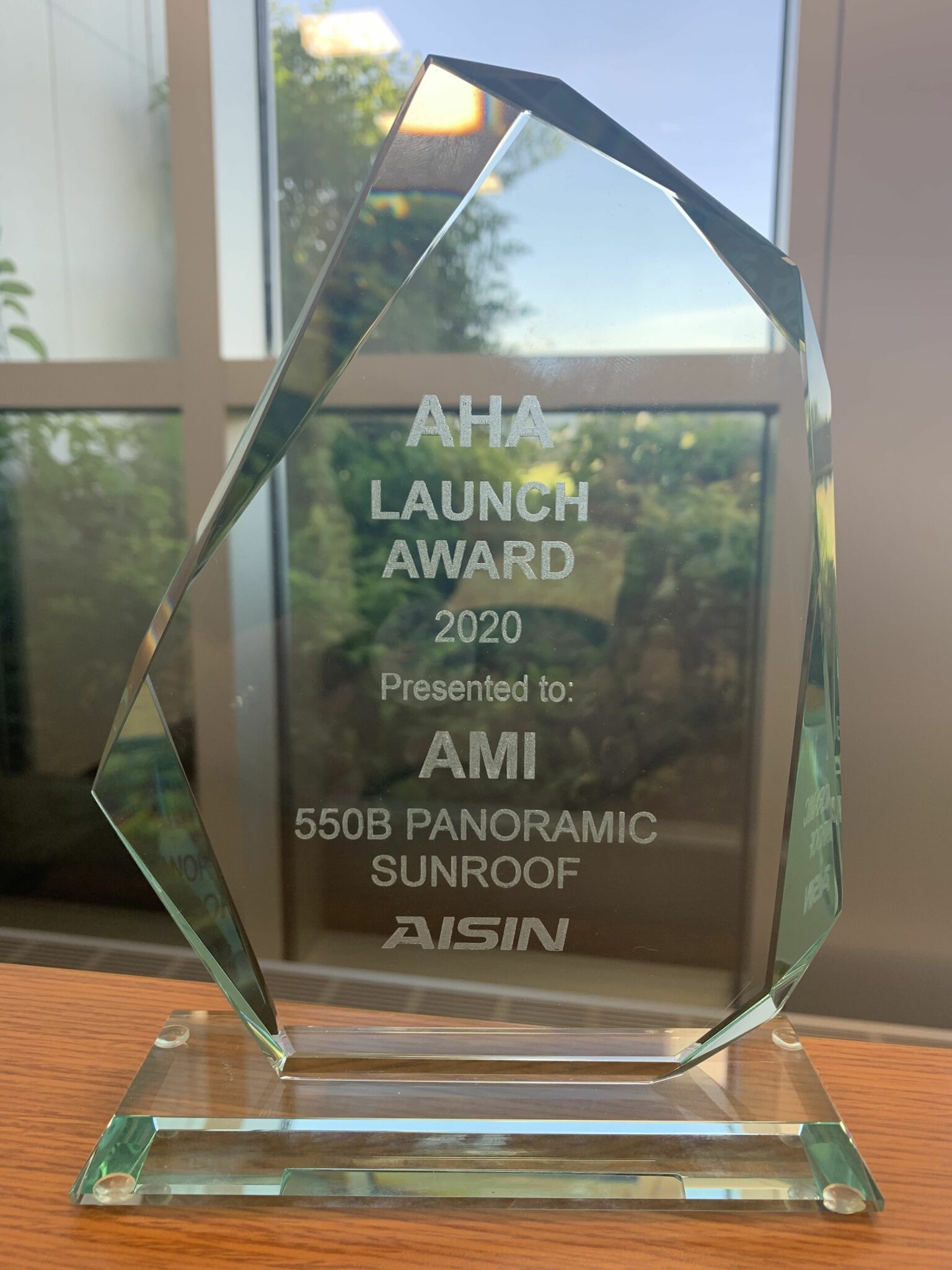 2020 AHA Launch Award - AISIN Illinois